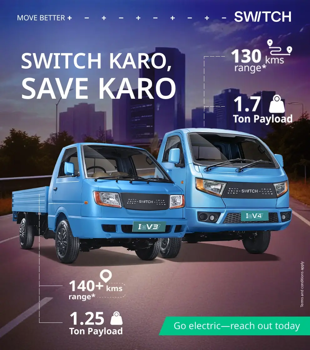 Switch IeV Series | Electric Light Commercial Vehicle | Enquire Now