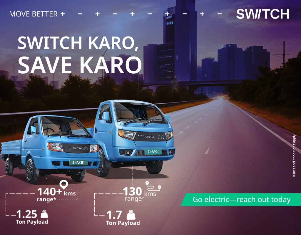 Switch IeV Series | Electric Light Commercial Vehicle | Enquire Now