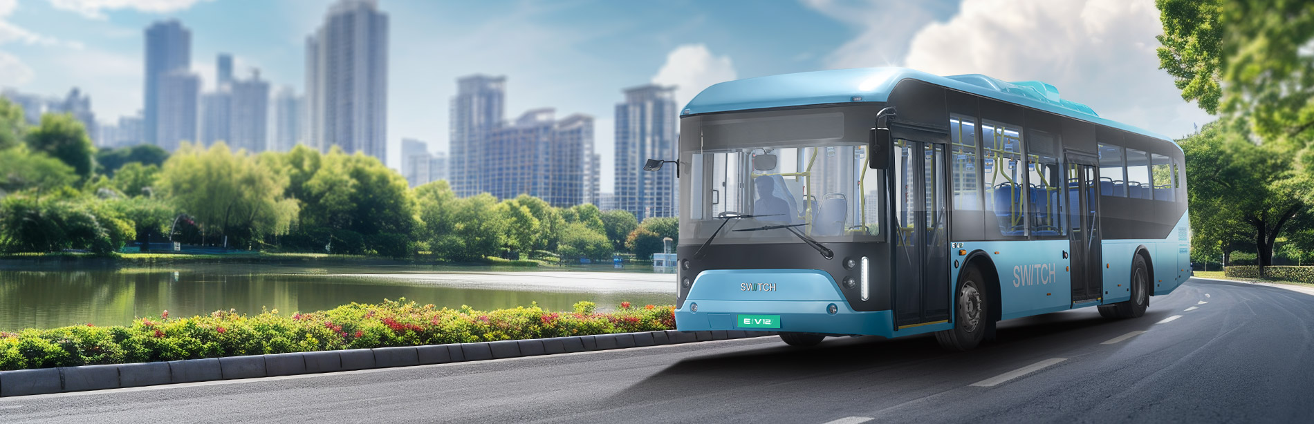 SWITCH EiV 12 | Fully Electric Bus For Indian Market